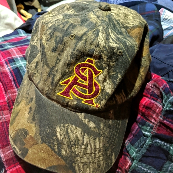 Accessories | Asu Unisex Camo Cap | Poshmark
